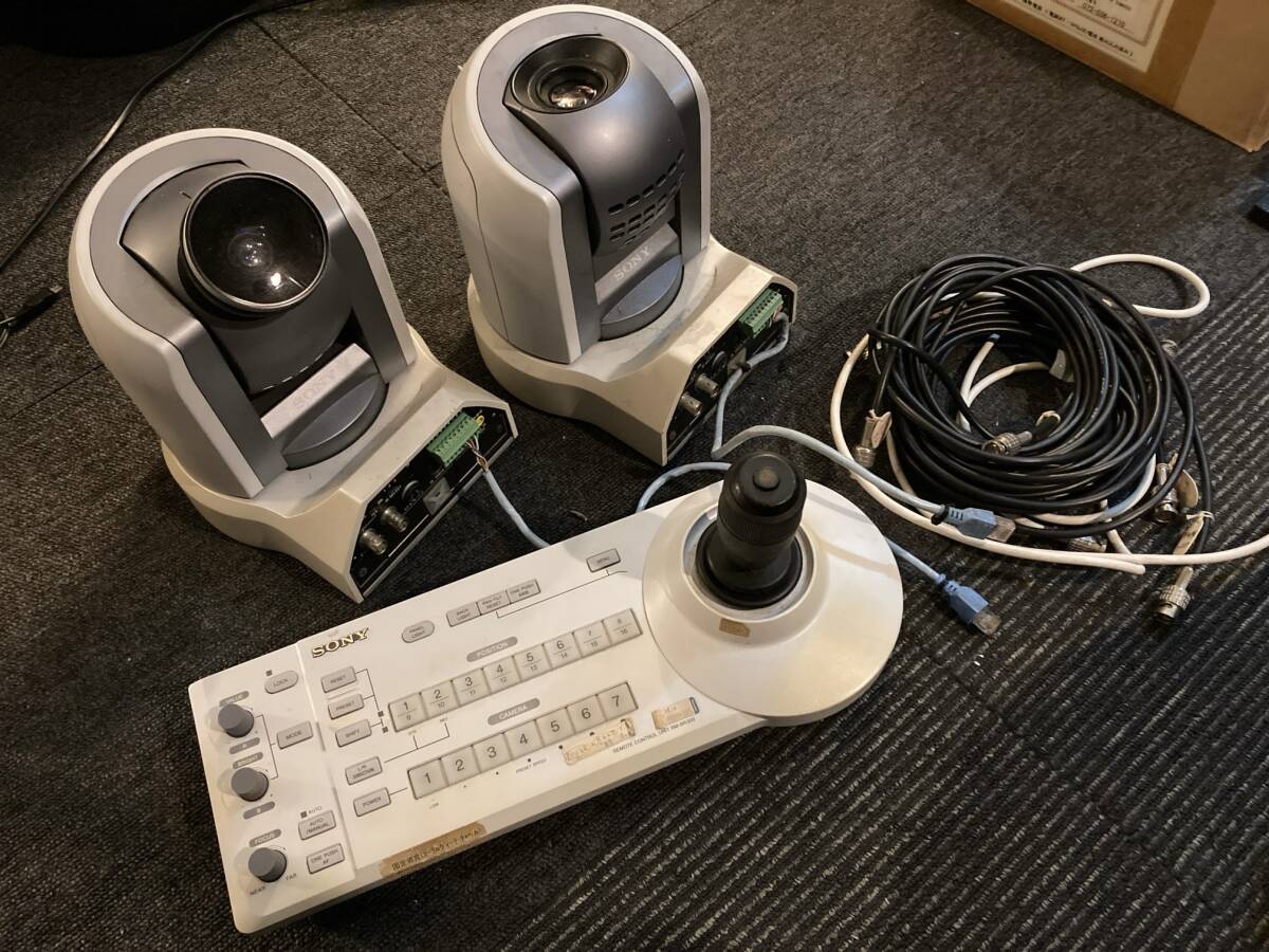 Yahoo!オークション - SONY 据置型ビデオカメラ BRC-300 RM-BR300 ジャ...