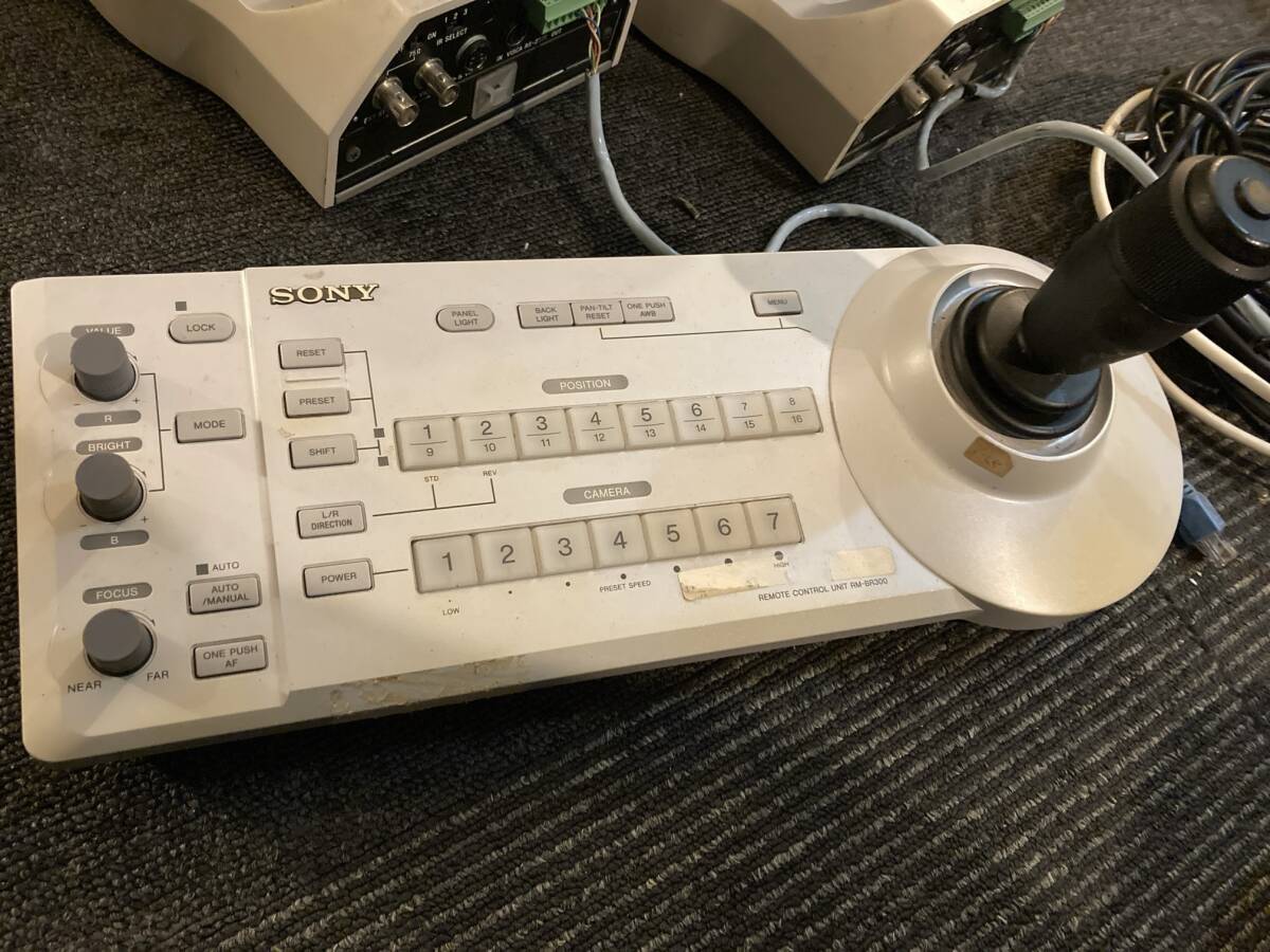 Yahoo!オークション - SONY 据置型ビデオカメラ BRC-300 RM-BR300 ジャ...