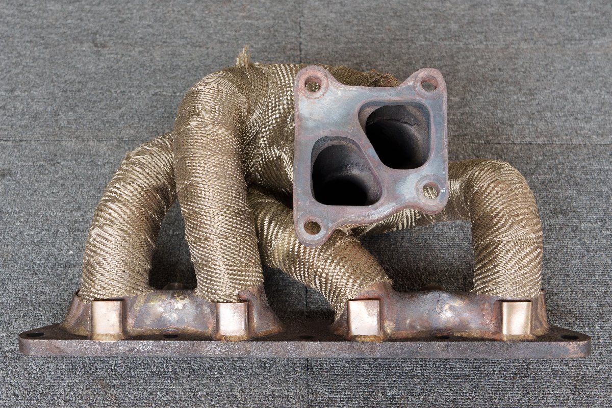 Yahoo!オークション - ランエボ6 CP9A 4G63 社外 エキゾーストマニホ...