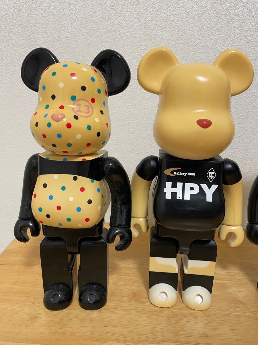 Yahoo!オークション - ベアブリック 400% 5体セット G1950 daft punk ...