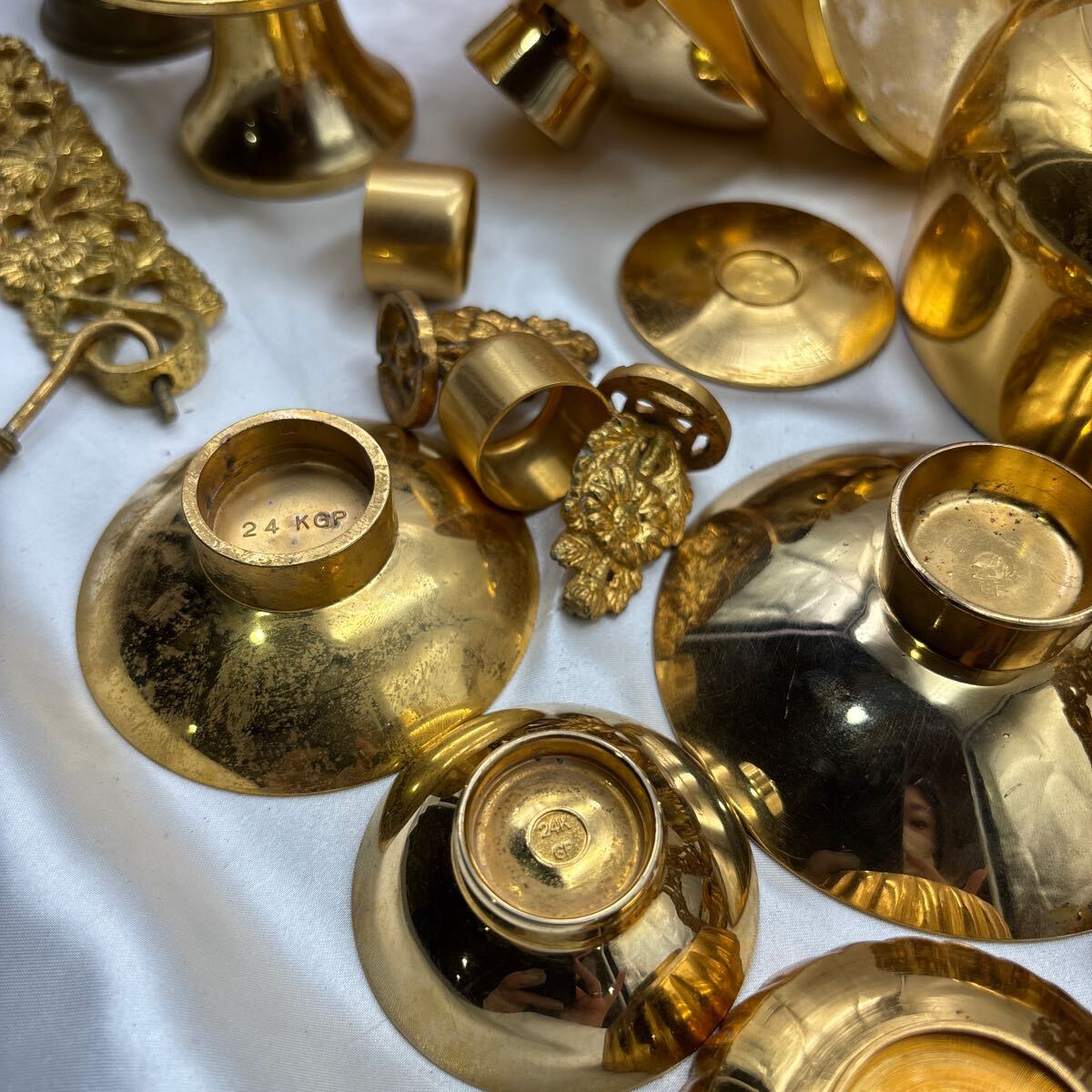 Yahoo!オークション - 金杯 銀杯 まとめ メッキ 金 銀 メッキ 24K GP ...