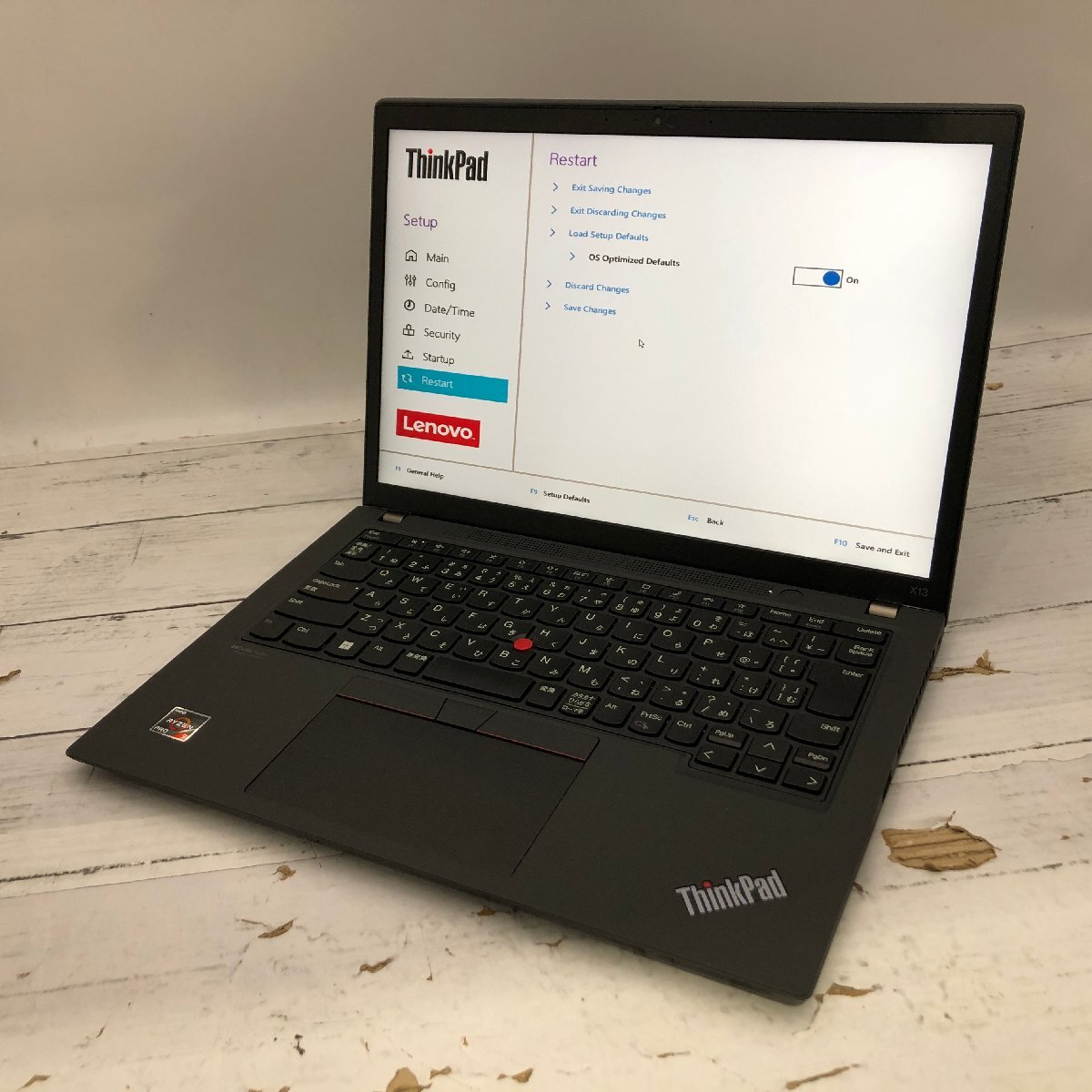 難あり LENOVO ThinkPad X13 Gen 2a 20XJS18600 AMD Ryzen 3 PRO 5450U 2.60 GHz/16 GB/256 GB NVMe ...