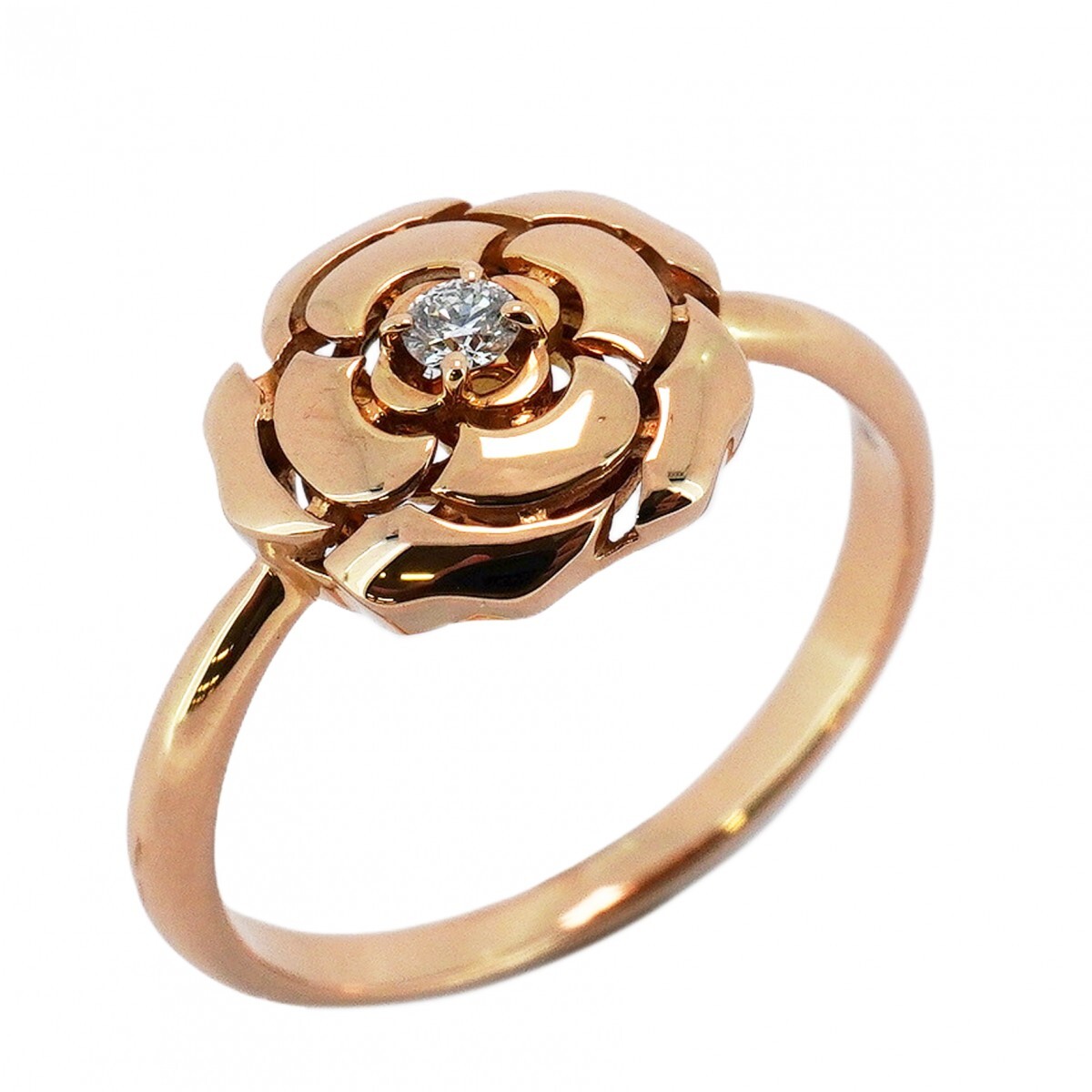 Yahoo!オークション - SALE【5jdb0922】シャネル リング カメリア 1PD...