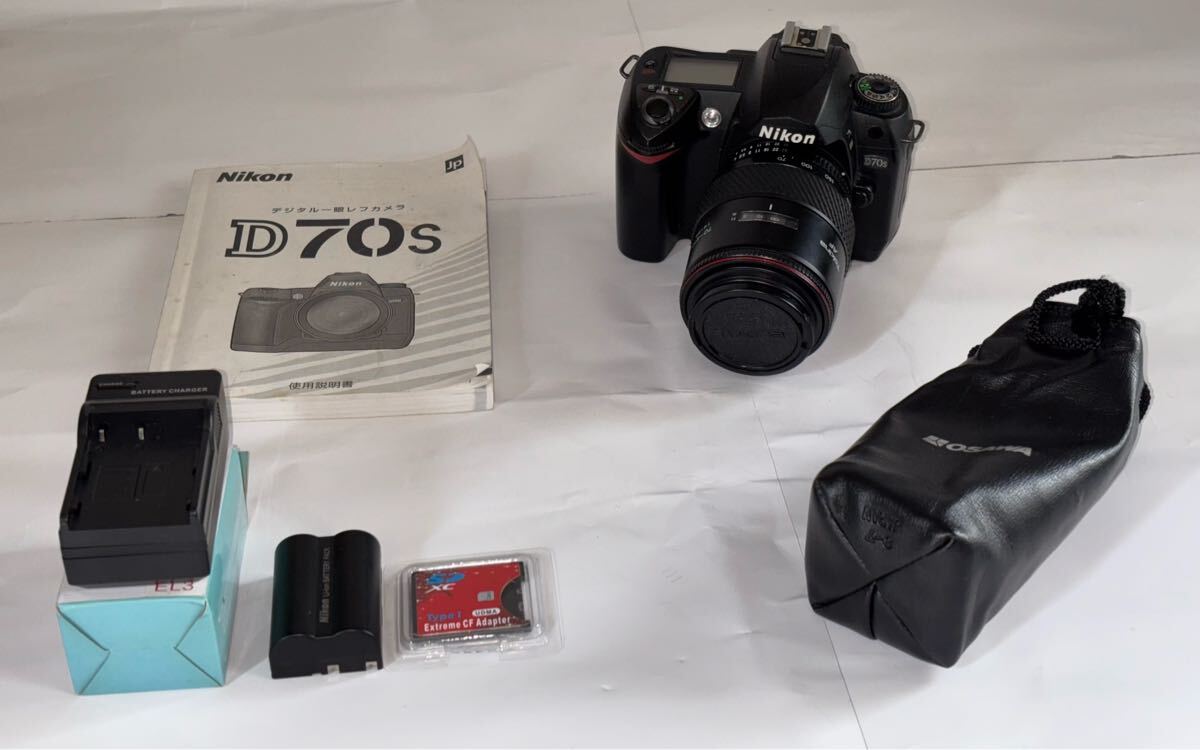 Yahoo!オークション - Nikon D70s 一眼レフカメラ 及び 1個のレンズ付...