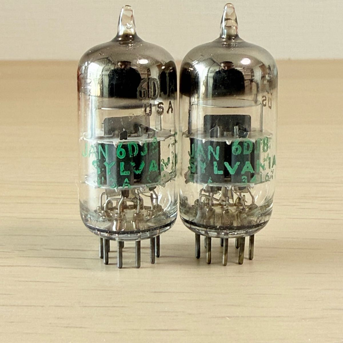 Yahoo!オークション - 6DJ8 SYLVANIA 真空管 USA