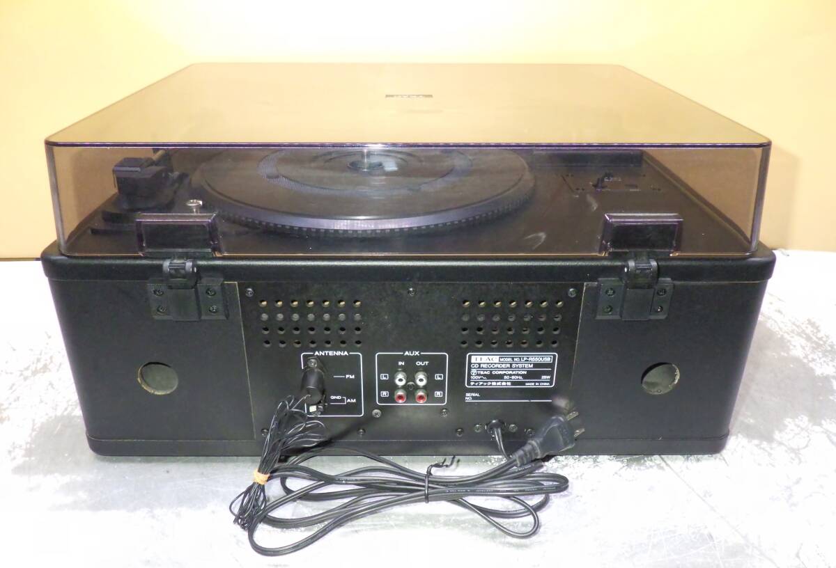 Yahoo!オークション - D789# 動作品 TEAC LP-R550USB ターンテーブル ...