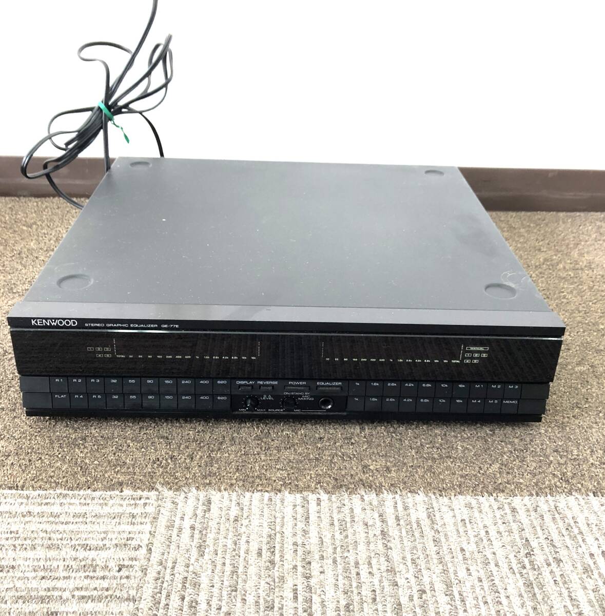 Yahoo!オークション - KENWOOD GE-77E STEREO GRAPHIC EQUALIZER グラ...