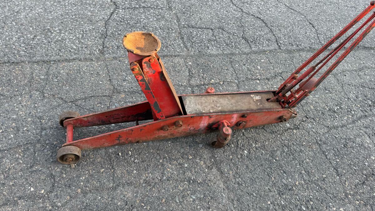 Yahoo!オークション - 道内 引取限定 長崎ジャッキ NSG-3 3トン 油圧ジ...