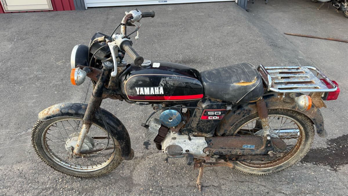 Yahoo!オークション - 道内 引取限定 YAMAHA YB50 F5B2スト50CC 原付 ...