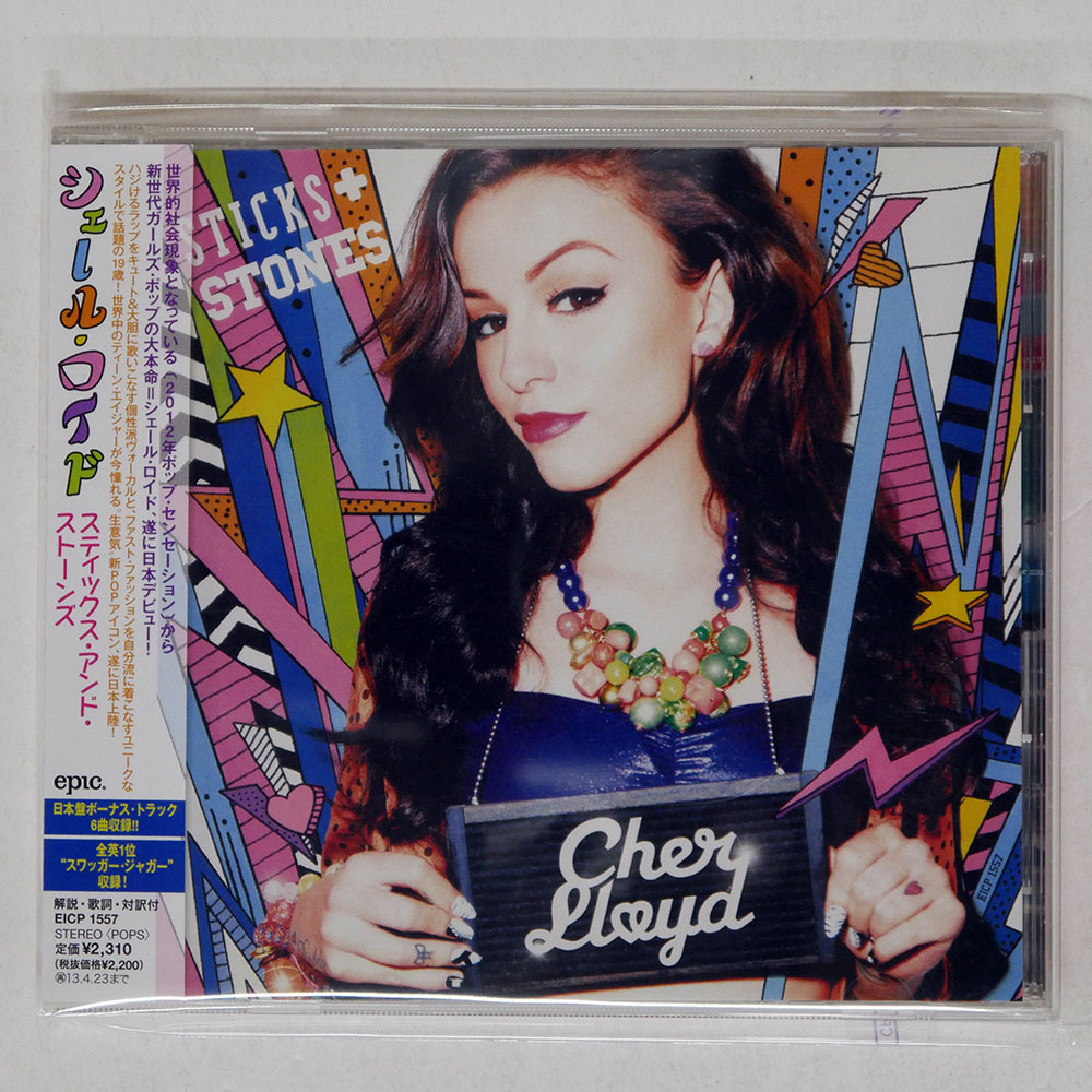 Yahoo!オークション - 国内盤 CHER LLOYD/STICKS & STONES/EPIC EICP15...