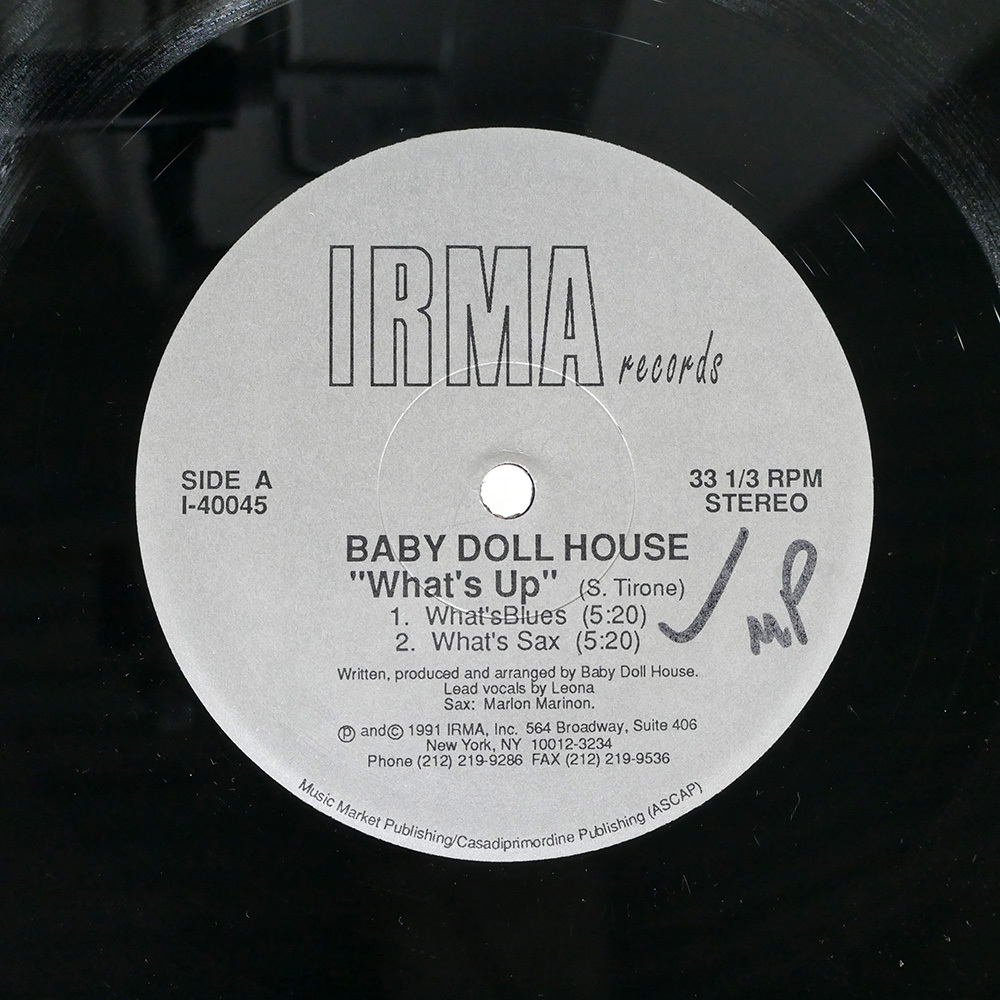Yahoo!オークション - US盤 BABY DOLL HOUSE/WHAT’S UP /IRMA I40045 ...