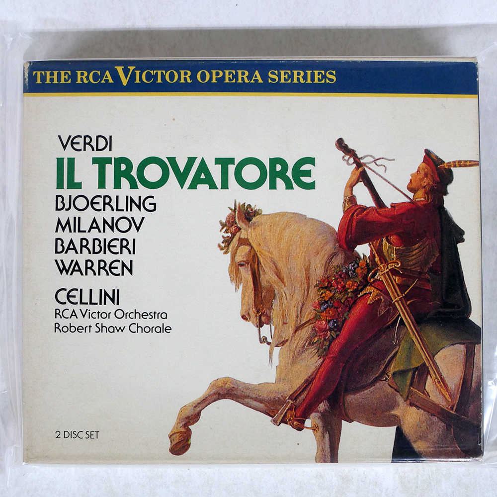 Yahoo!オークション - RENATO CELLINI/VERDI IL TROVATORE/RCA 6643-2-...