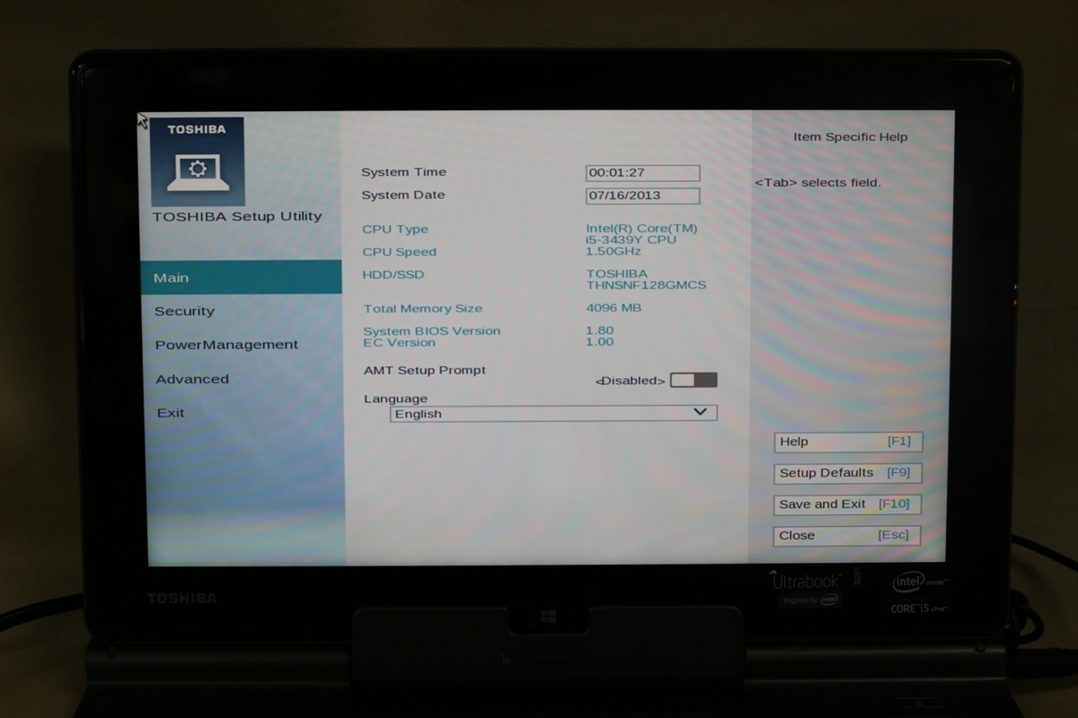 Yahoo!オークション - 中古ノートパソコン 東芝 dynabook V713/H COREi...