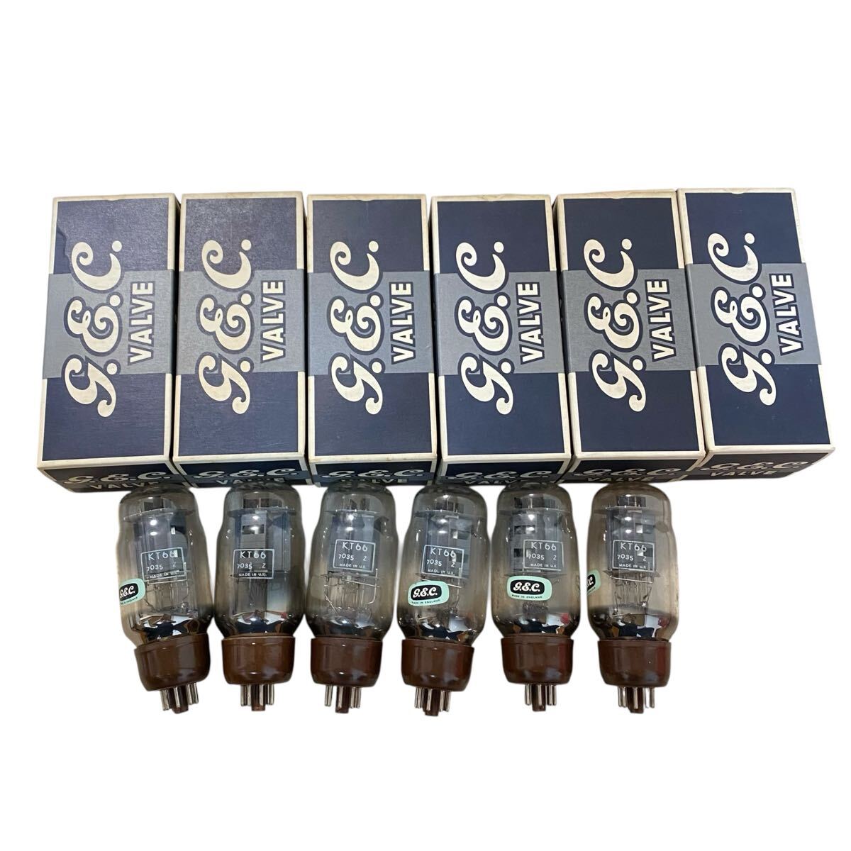 Yahoo!オークション - GEC KT66 真空管 6本セット 元箱付き 【KL307】