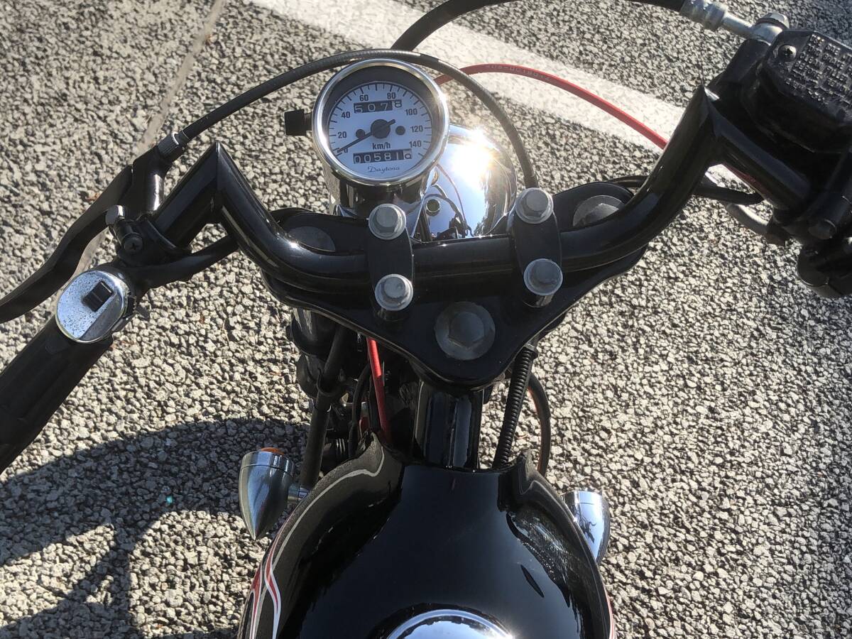 Yahoo!オークション - GN50E SUZUKI チョッパー フルカスタム