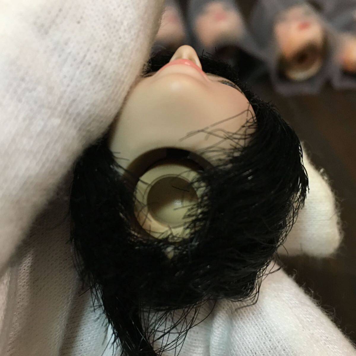 Yahoo!オークション - B74 1/6 フィギュア ヘッド 女性ヘッド 植毛タイ...