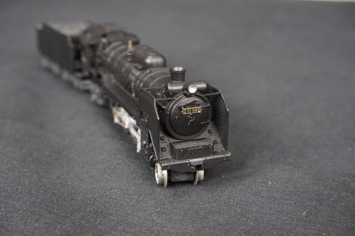 Yahoo!オークション - KATO 206 D51 蒸気機関車 中古 箱なし 動作確認...