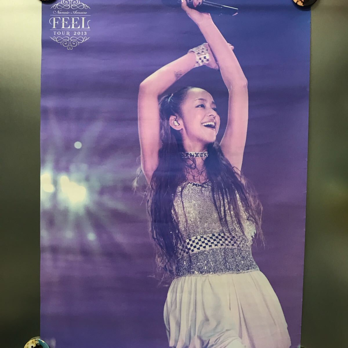 Yahoo!オークション - 【非売品】B2ポスター 安室奈美恵 当時物 安室ち...