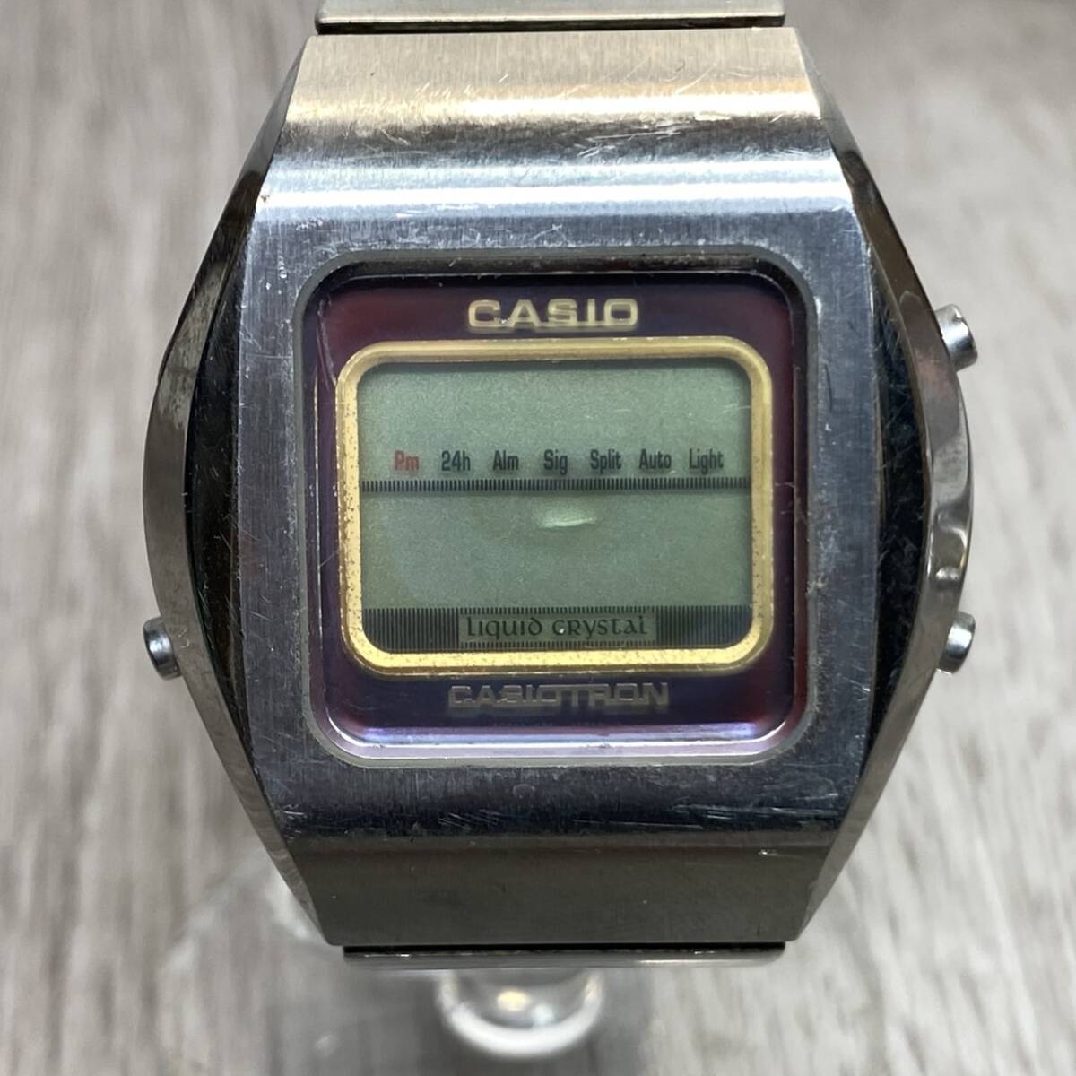 Yahoo!オークション - 【YH-2279】 中古品 CASIO CASIOTRON カシオト...