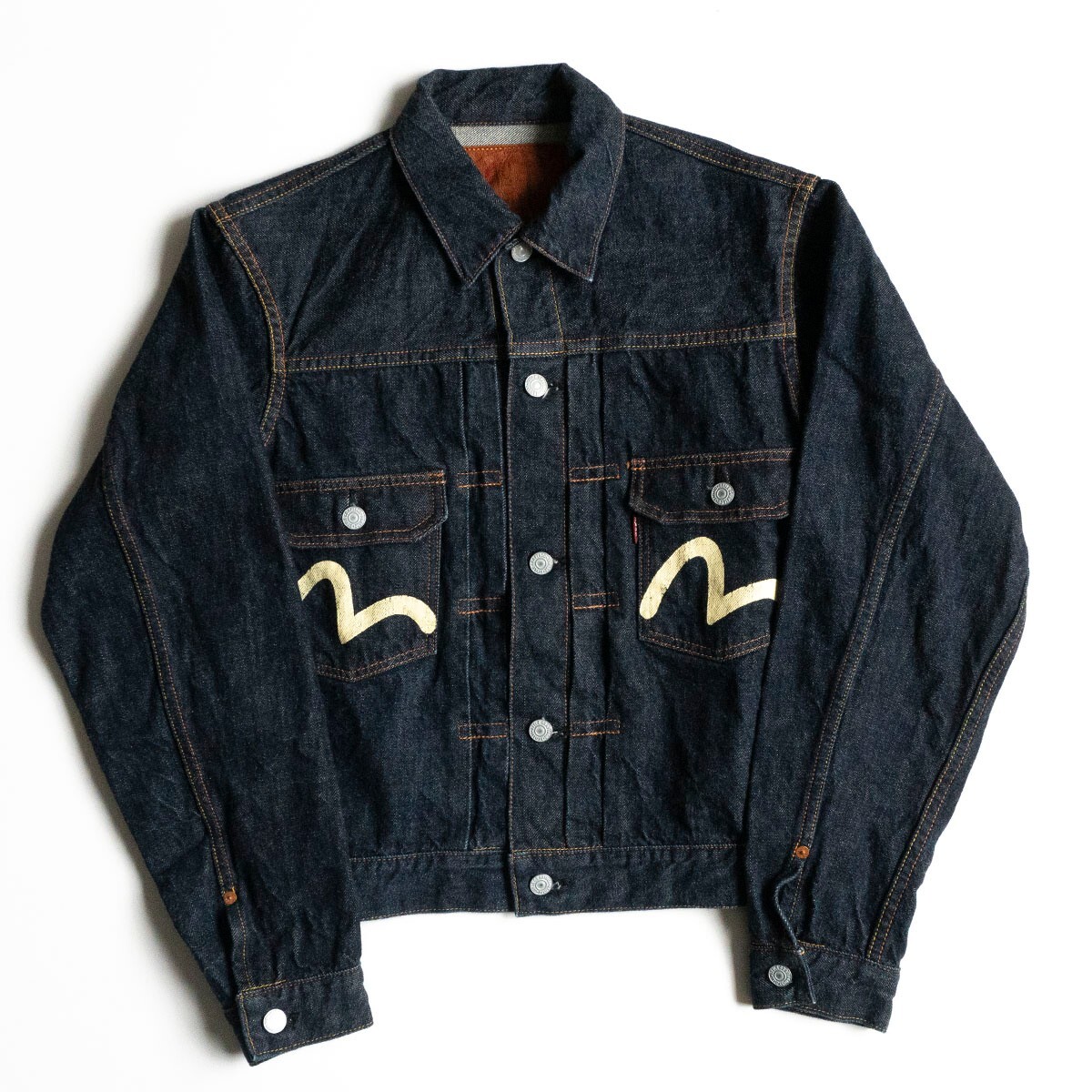 Yahoo!オークション - 【美品/濃紺】EVISU 【LOT.1507 2nd type デニム...