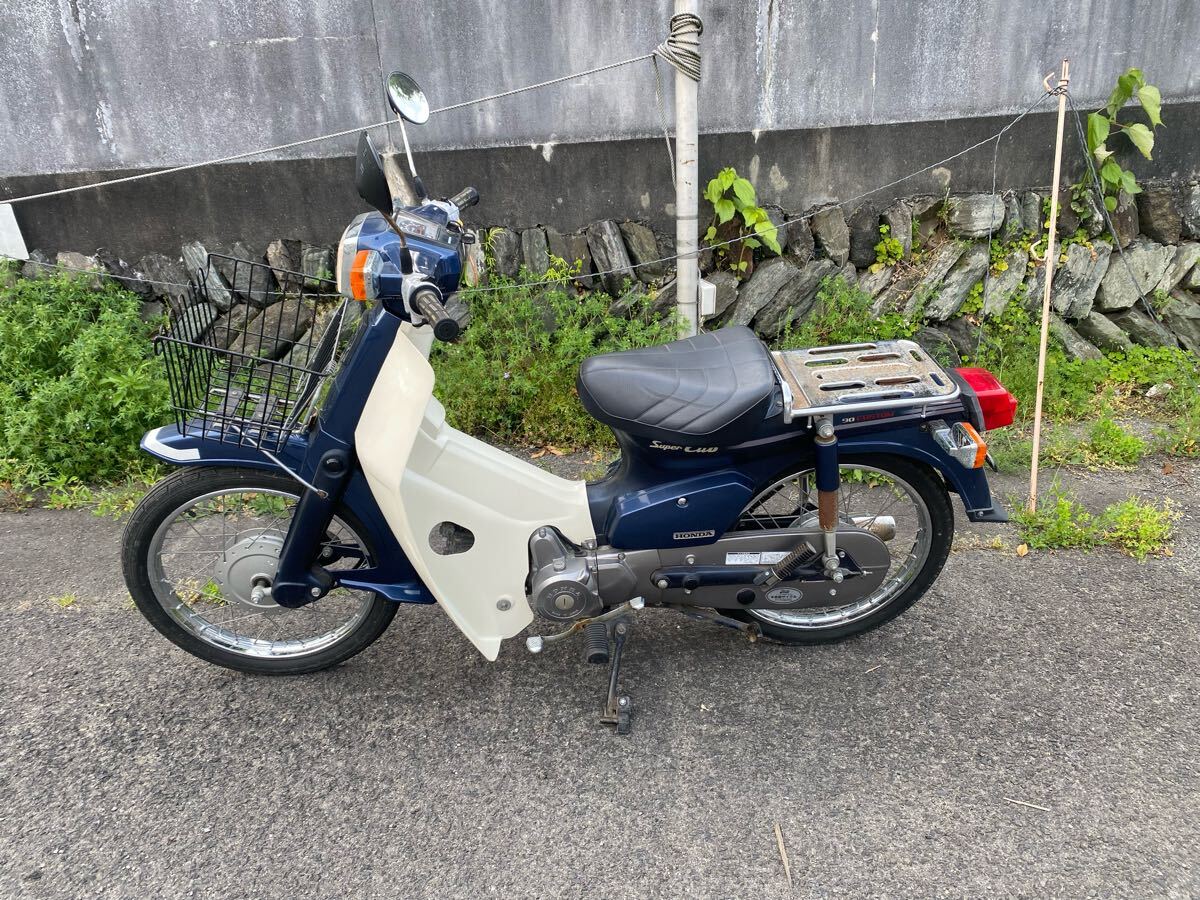 Yahoo!オークション - ホンダ スーパーカブ90カスタム 実動 ベース HA0...