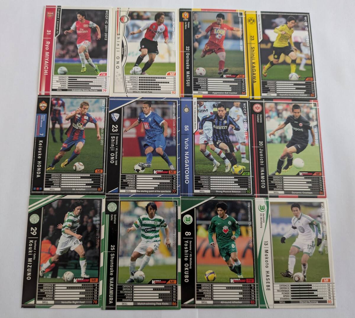 Yahoo!オークション - WCCF カードセットP 12枚