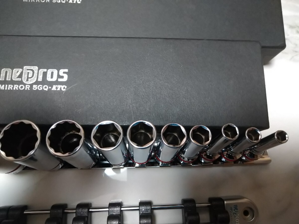 Yahoo!オークション - KTC ネプロス 9.5sq.ディープソケットセット[12...