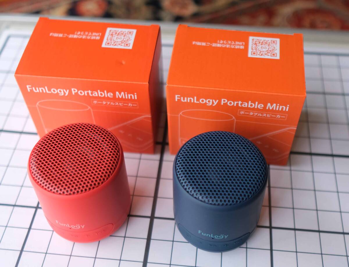 Yahoo!オークション - FUNLOGY Portable Mini / ポータブルスピーカー ...