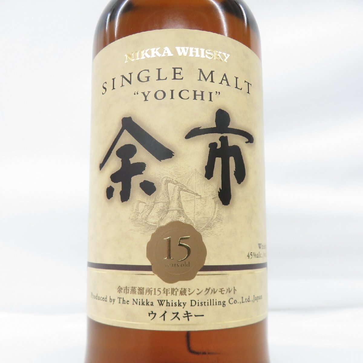 未開栓 NIKKA ニッカ シングルモルト 余市 15年 ウイスキー 700ml 45％ 11843622 0508(日本)｜売買されたオークション情報、yahooの商品情報をアーカイブ公開 ...