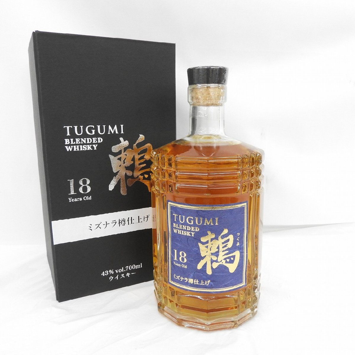 Yahoo!オークション - 【未開栓】鶫 TUGUMI 18年 ミズナラ樽仕上げ ウ...