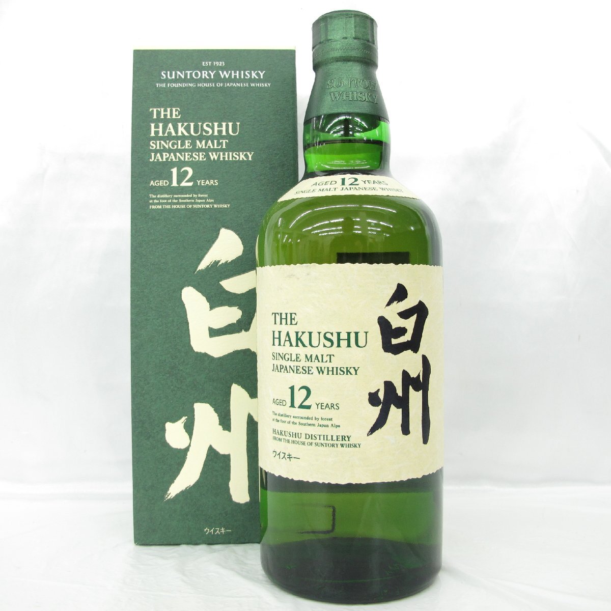 1円 未開栓 SUNTORY サントリー 白州 12年 シングルモルト ウイスキー 700ml 43％ 箱付 11858605 0601(日本)｜売買されたオークション情報、yahooの商品 ...