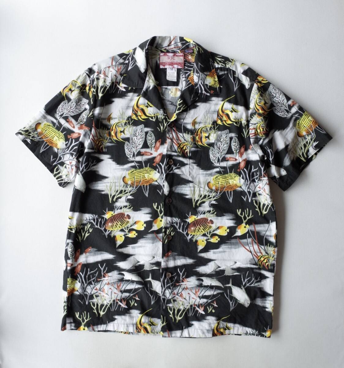 Yahoo!オークション - 80's ビンテージ USA製 RJC 開襟 オープンカラー...