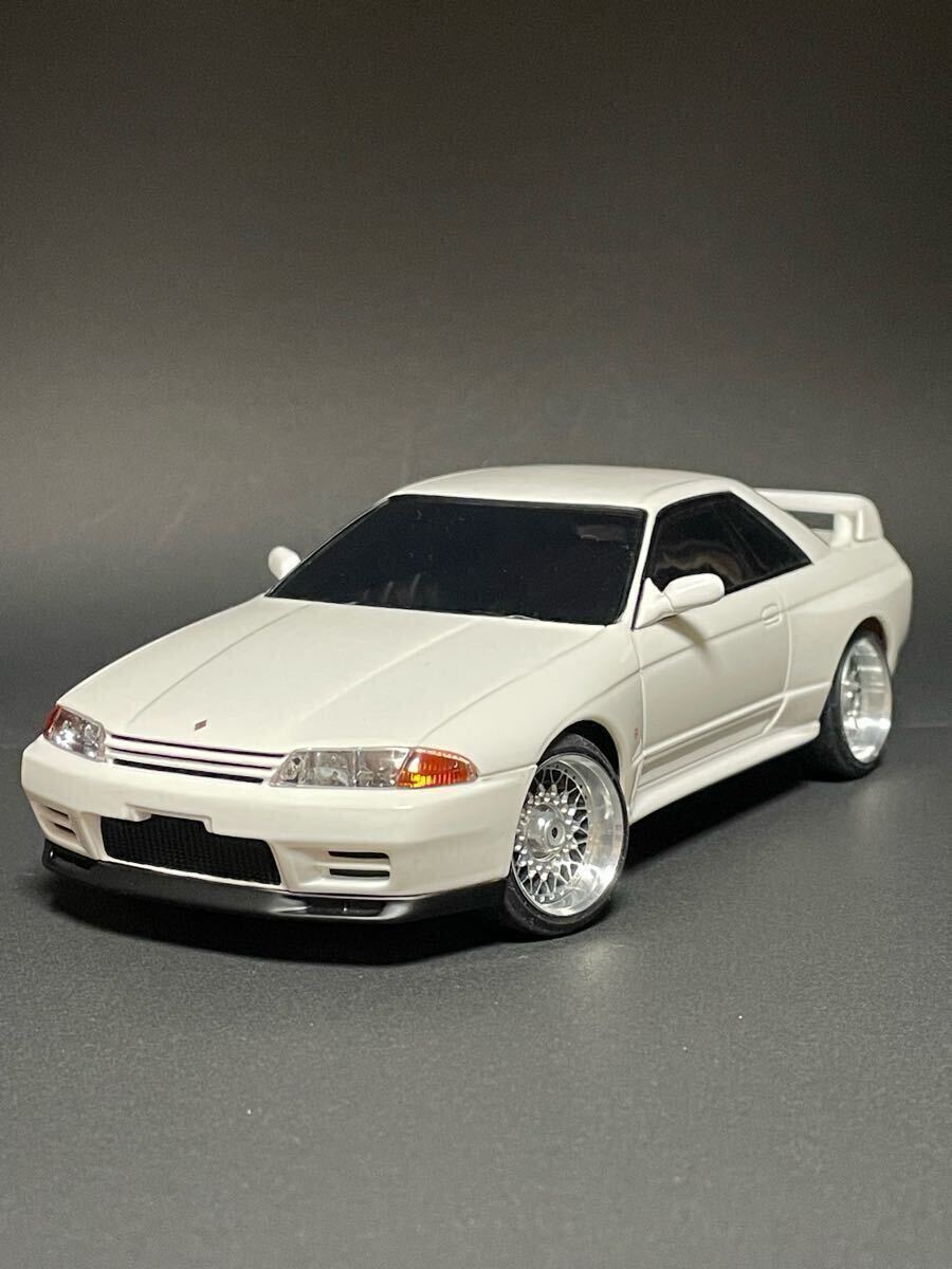 Yahoo!オークション - 日産 スカイライン GT-R R32 ホワイト 京商 mini...