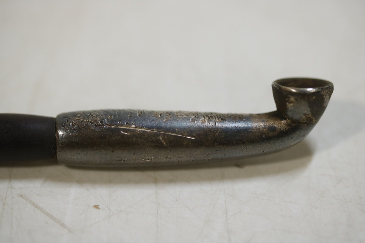 Yahoo!オークション - T962 純銀煙管 刻印有 約24g アンティーク 古道...