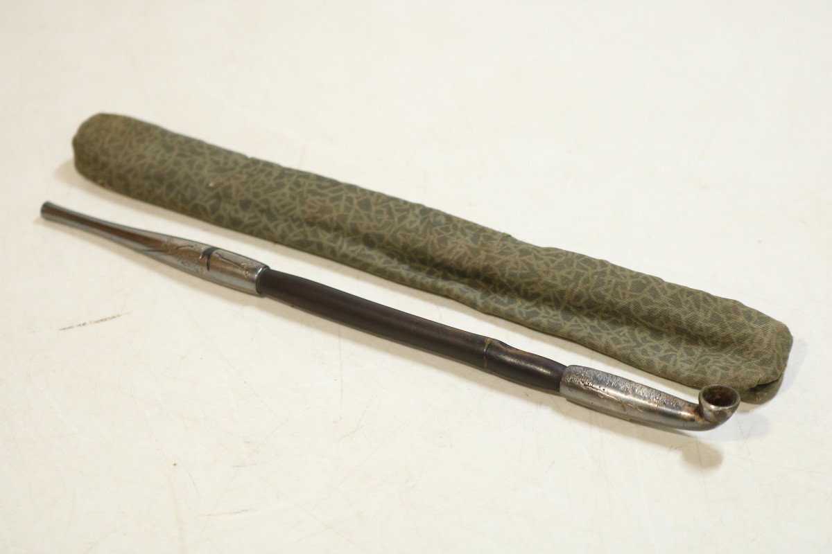 Yahoo!オークション - T962 純銀煙管 刻印有 約24g アンティーク 古道...