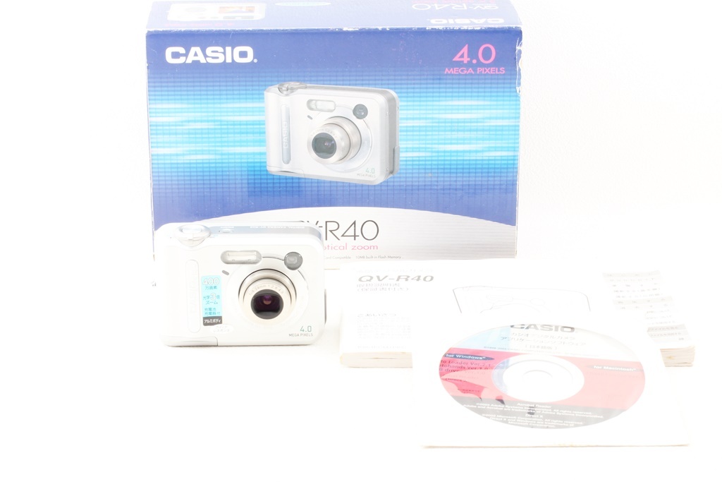 Yahoo!オークション - ジャンク品 CASIO カシオ QV-R40 400万画素 コン...