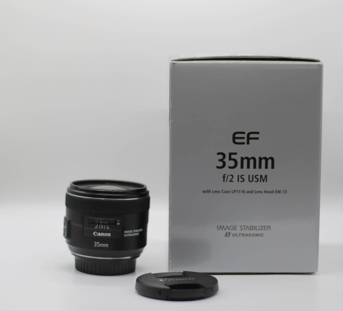 Yahoo!オークション - Canon 単焦点レンズ EF35mm F2 IS USM フルサイ...