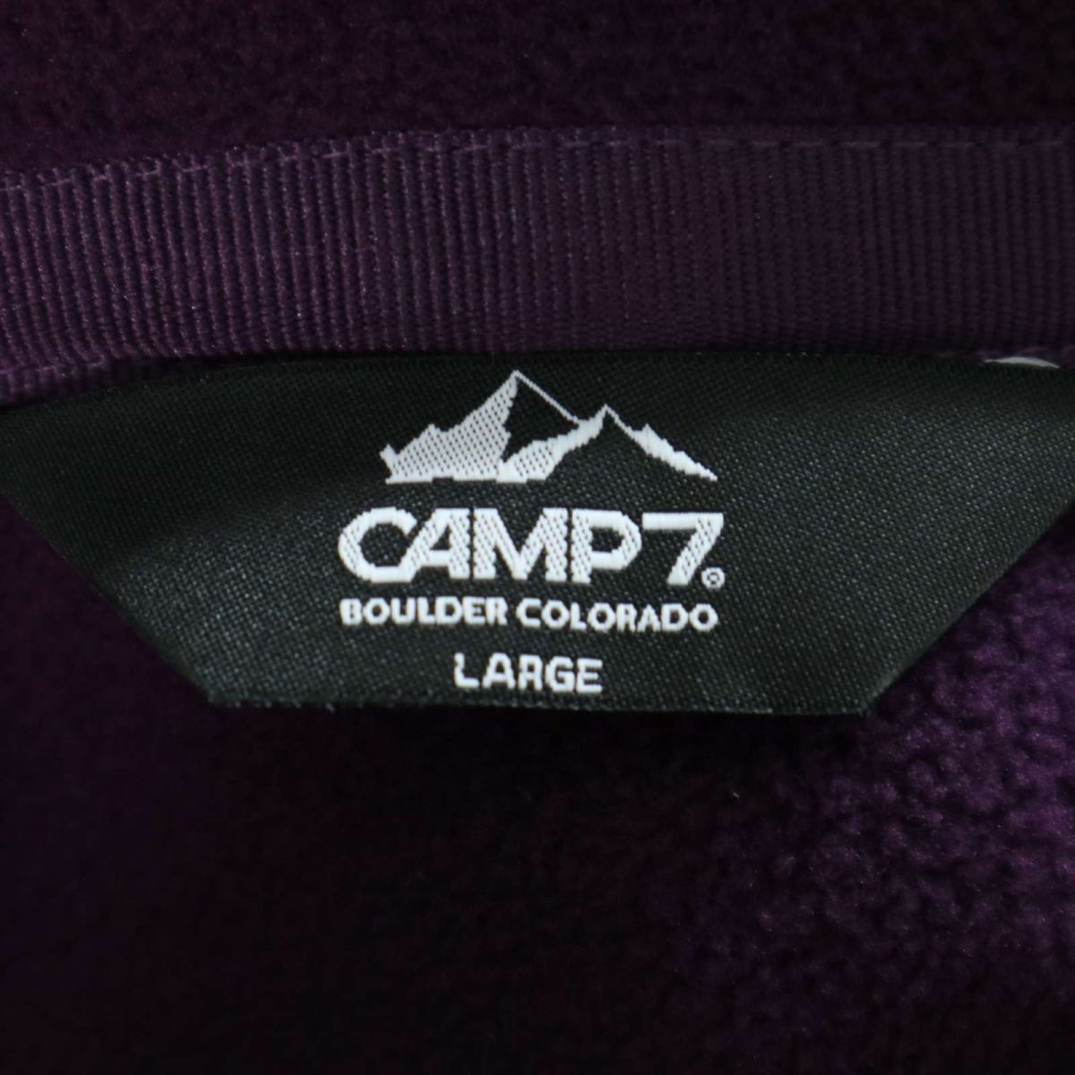 Yahoo!オークション - CAMP7 キャンプセブン 秋冬 ロゴタグ フリース ...