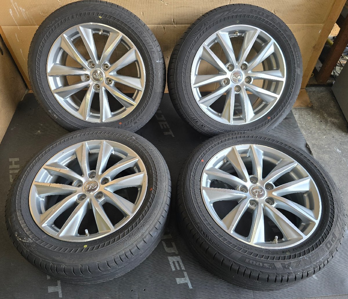 Yahoo!オークション - A3601 4mm山 2021年 日産純正 V37 V36 スカイ...