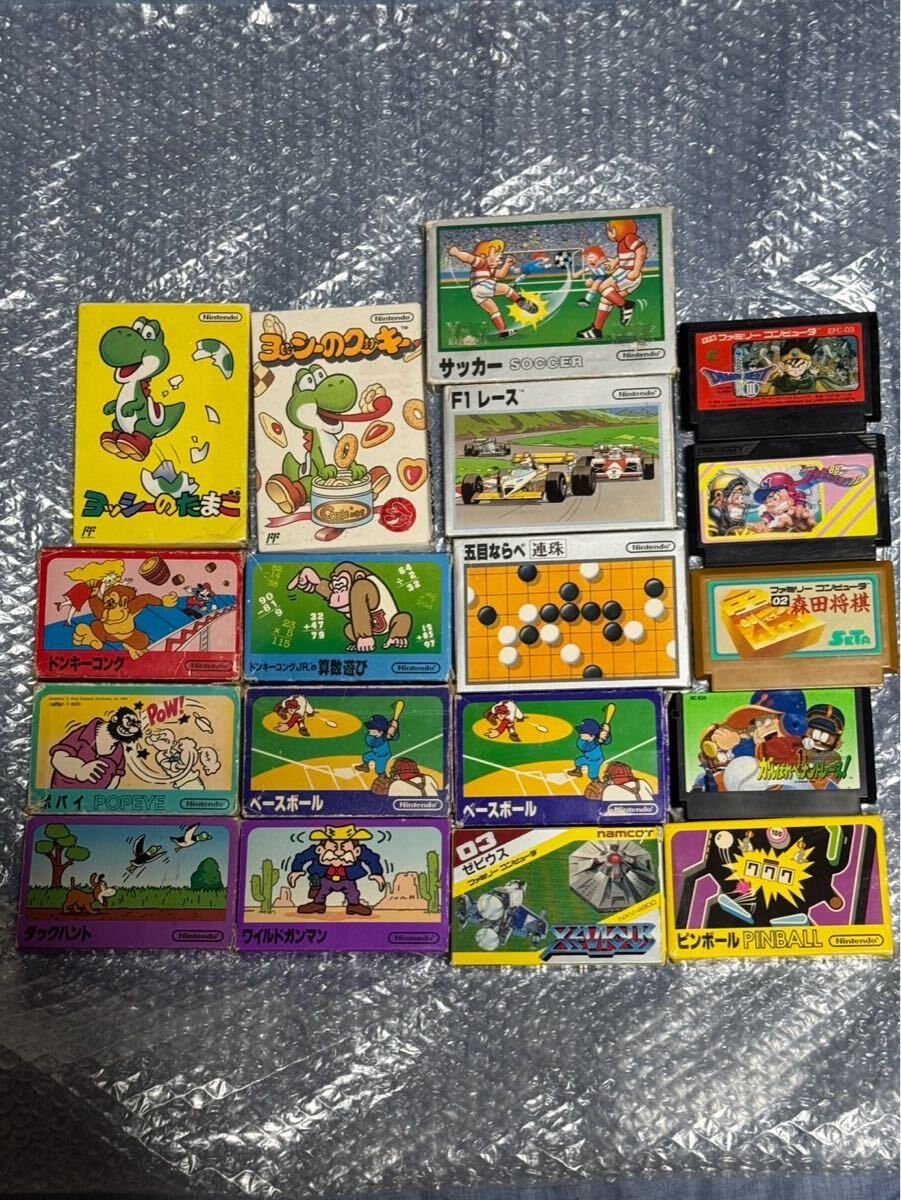 Yahoo!オークション - 1スタ ファミコンソフト 18本まとめ売り FC Nint...