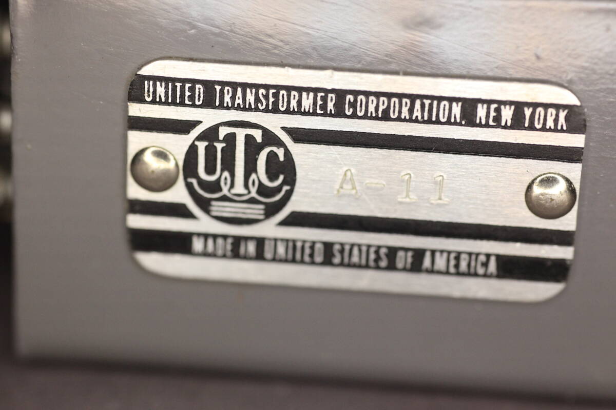 Yahoo!オークション - UTC A-11 2個 インプットトランス 初期タイプ