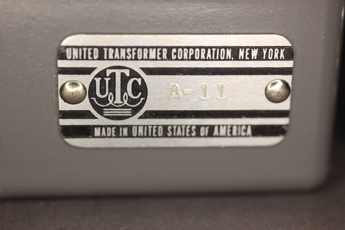 Yahoo!オークション - UTC A-11 2個 インプットトランス 初期タイプ