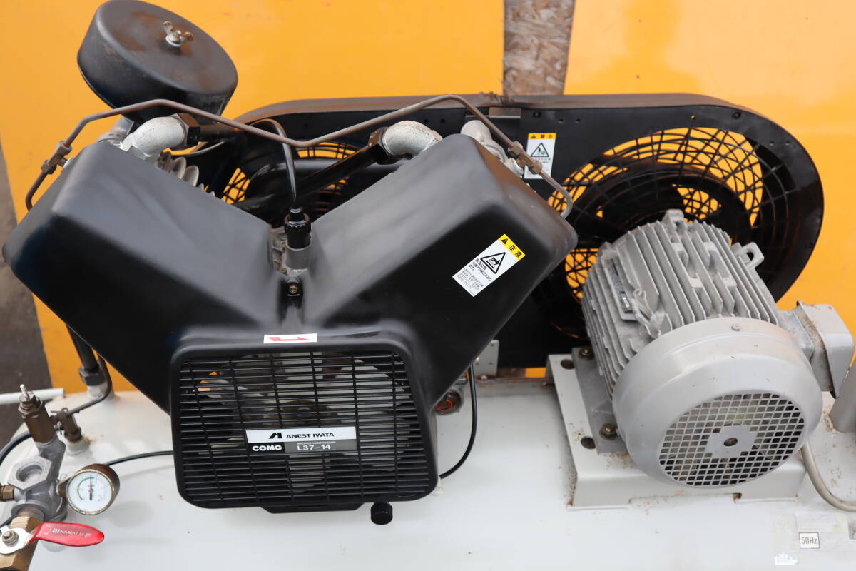 Yahoo!オークション - アーネスト岩田 エアーコンプレッサー L37-14 3....