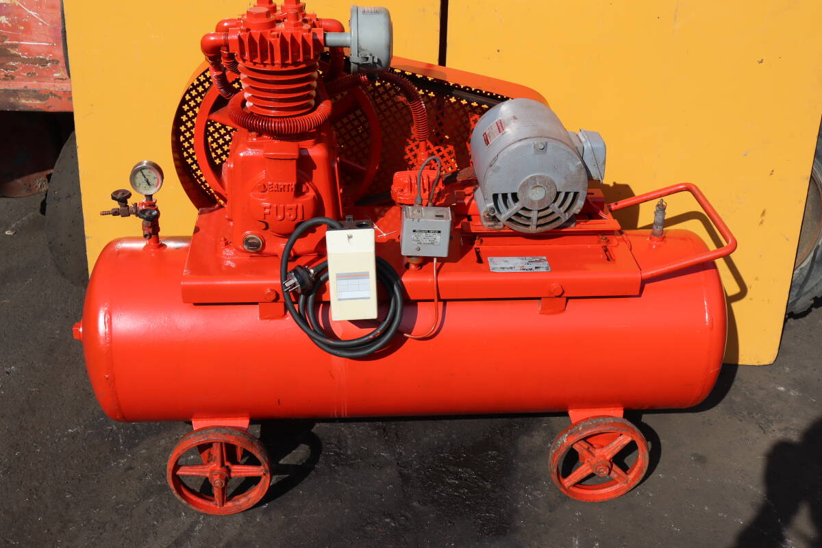 Yahoo!オークション - EARTH FUJI エアーコンプレッサー OW-33 2.2kW...