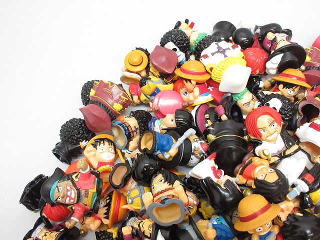 Yahoo!オークション - sz2800 ワンピース 指人形 約1.3kg 25種類 約10...