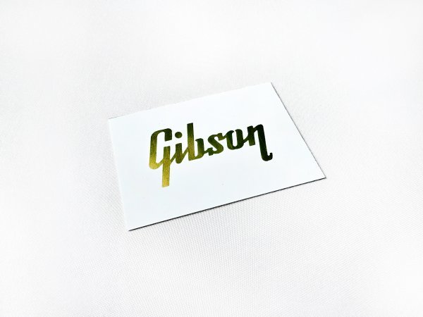 Yahoo!オークション - SCHD-141G GIBSON typeface-CLASSIC ロゴgold デ...