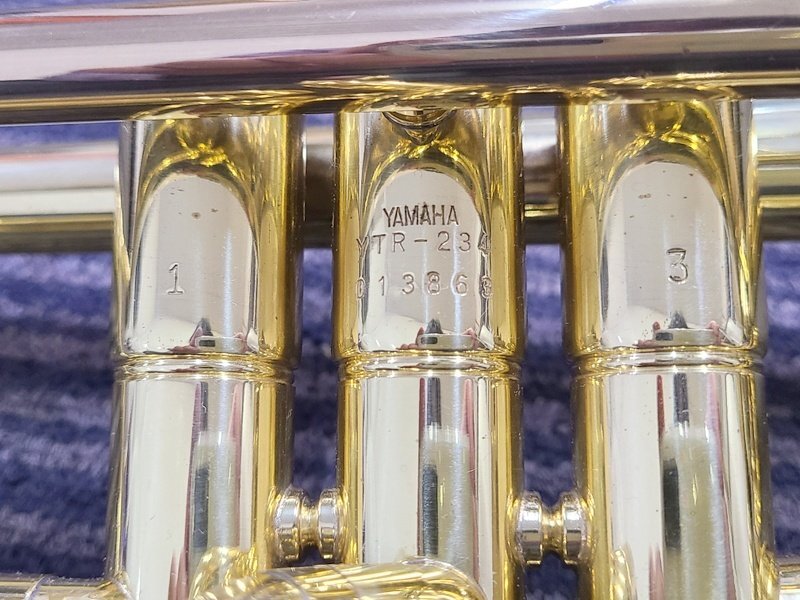 Yahoo!オークション - YAMAHA YTR-234 トランペット ヤマハ ケース付き...