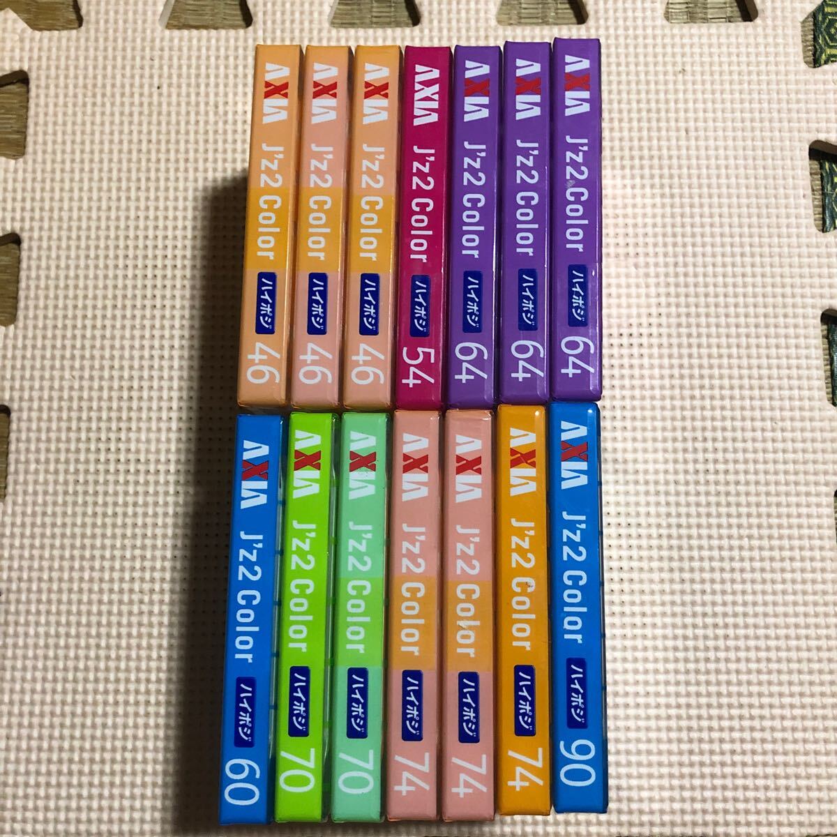 AXIA J'Z2 COLOR 46x3.54.60.64x3.70x2.74x3.90. ハイポジション カセットテープ14本セット(記録媒体)｜売買されたオークション情報、yahooの商品 ...