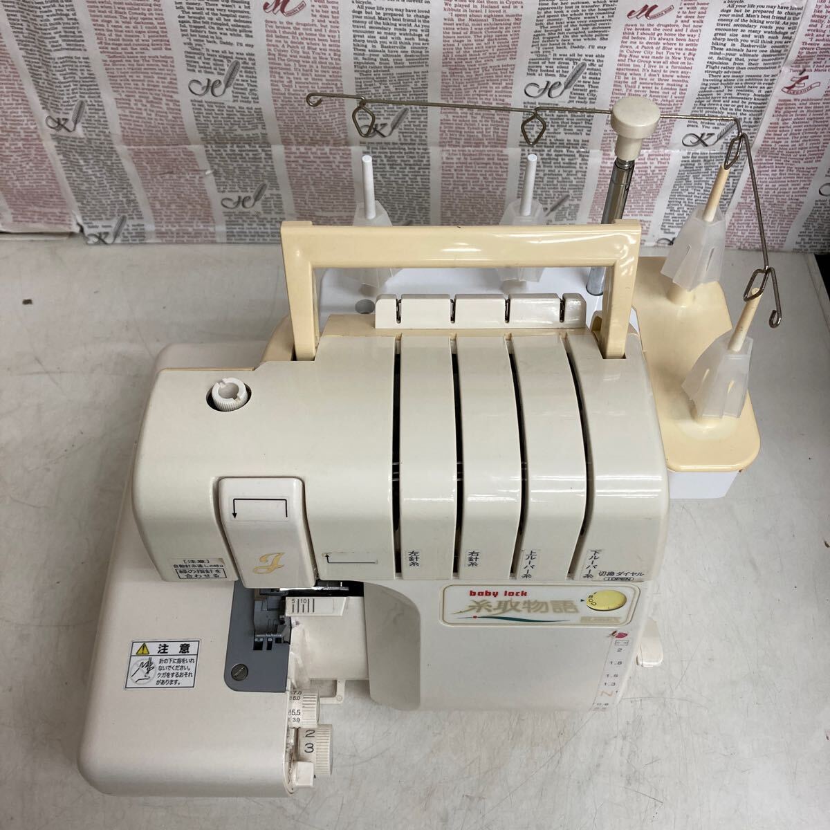 Yahoo!オークション - J435 JUKI baby lock 糸取物語 BL66EX ジューキ ...