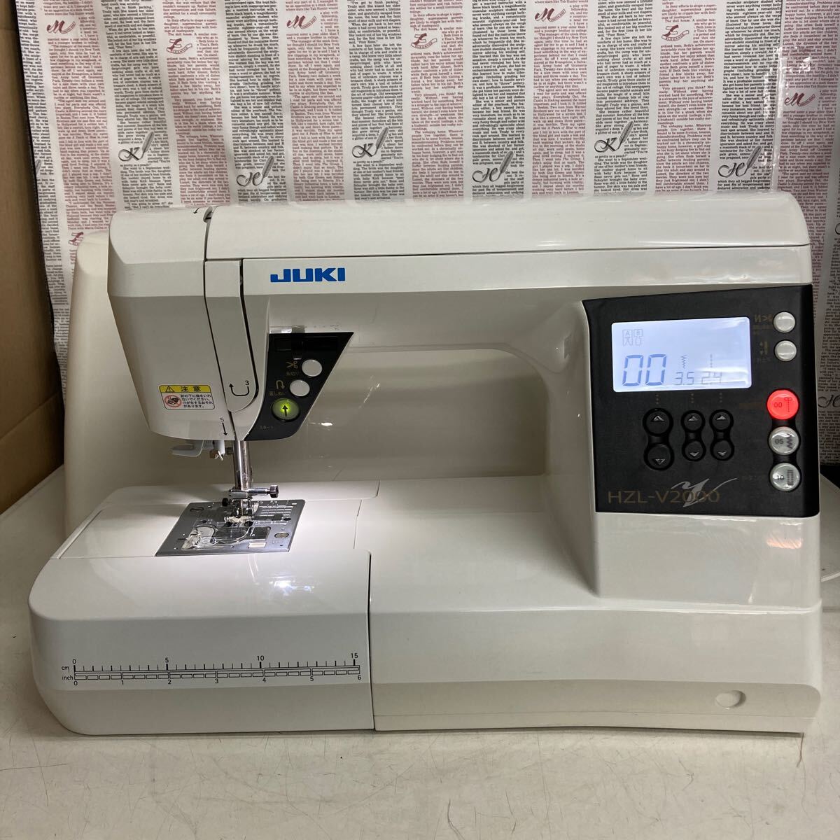 Yahoo!オークション - J459 JUKI/ジューキ HZL-V2000 ジューキ コンピ...